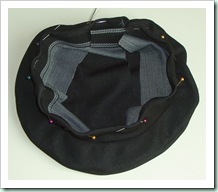 Tracing Rainbows: How to make an Officer's Peaked Cap